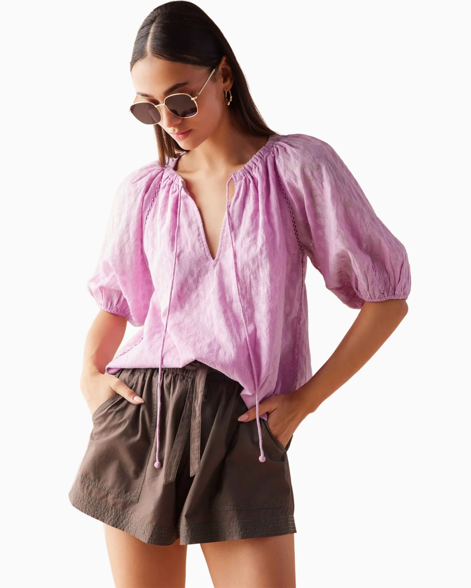 Isla Blouse Tanu Taro | Women's Clothing