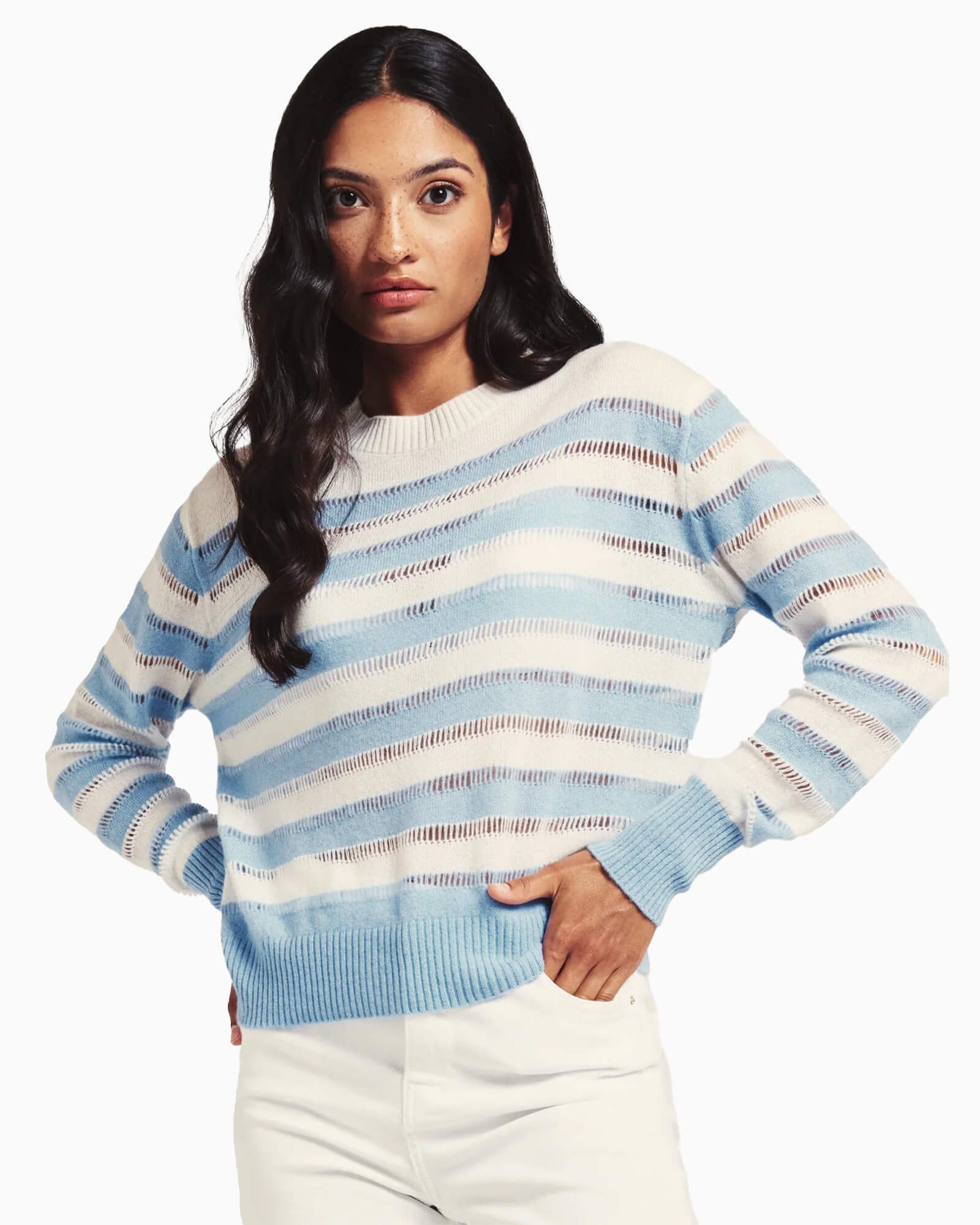 Brodie Beach Stripe Crew