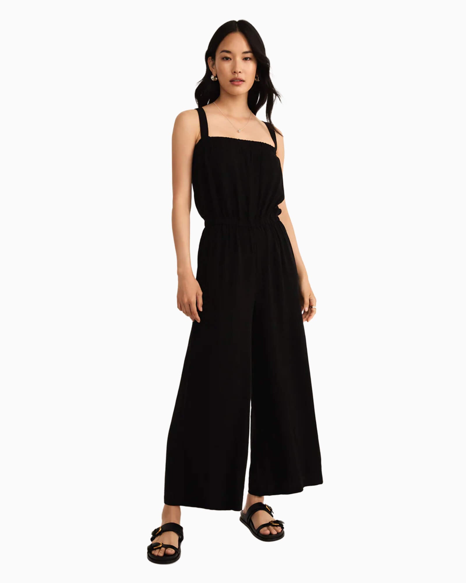 Solara Linen Jumpsuit | Women's Clothing