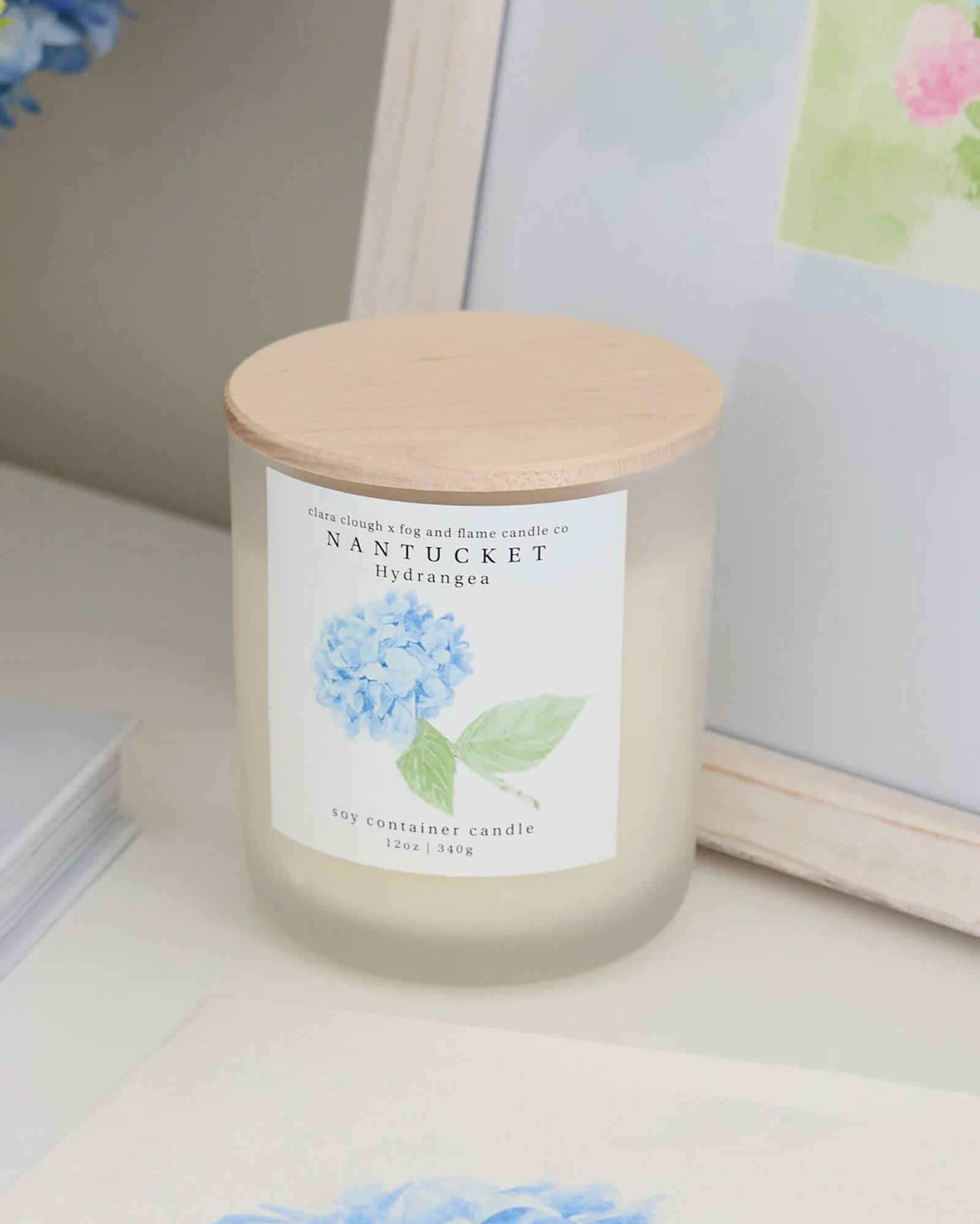 Nantucket Hydrangea Candle | Home Decor
