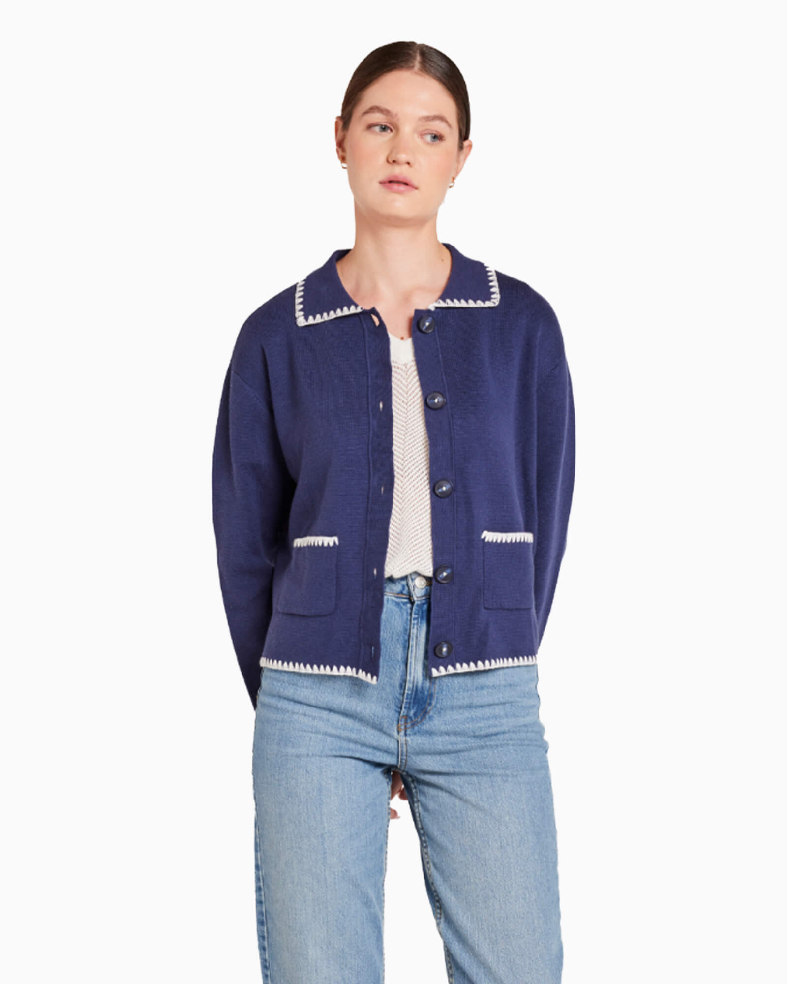 Stitch Pop Jacket | Women's Clothing