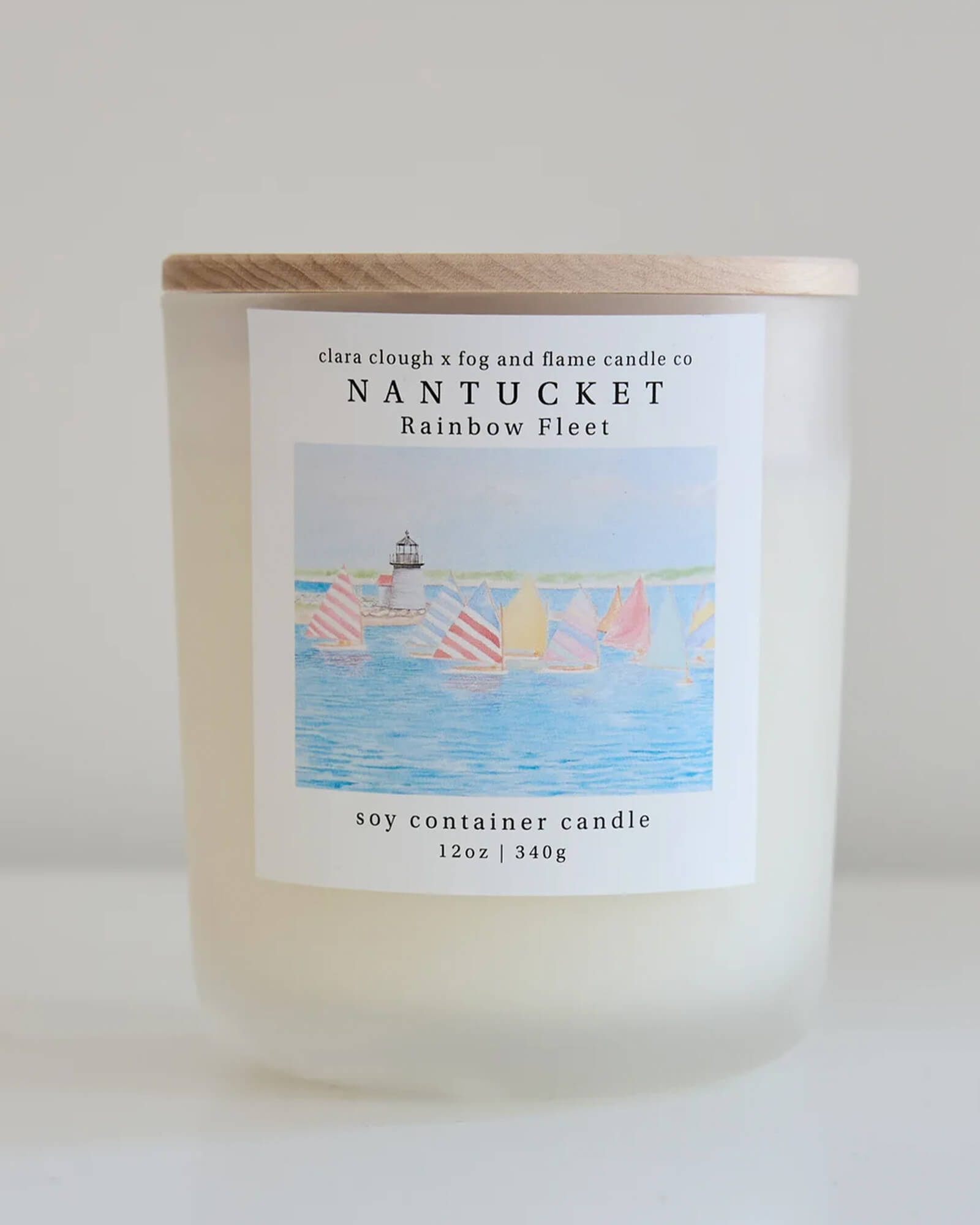 Nantucket Rainbow Fleet Candle 12 oz. | Home Decor
